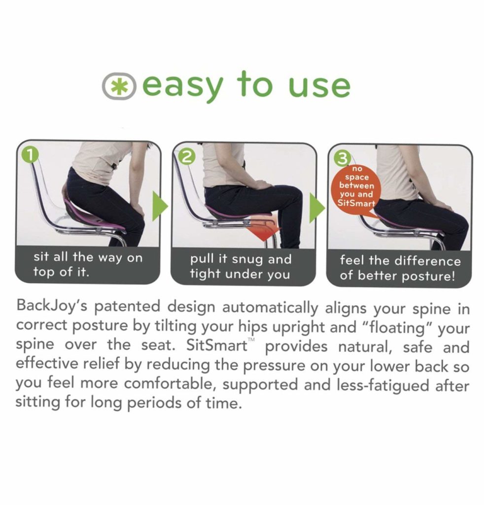 BackJoy SitSmart Relief – Hedys